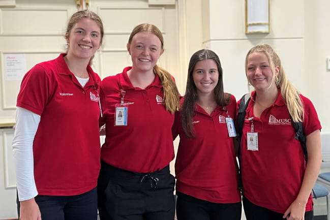 Summer College Volunteer Program | MUSC Health | Charleston SC